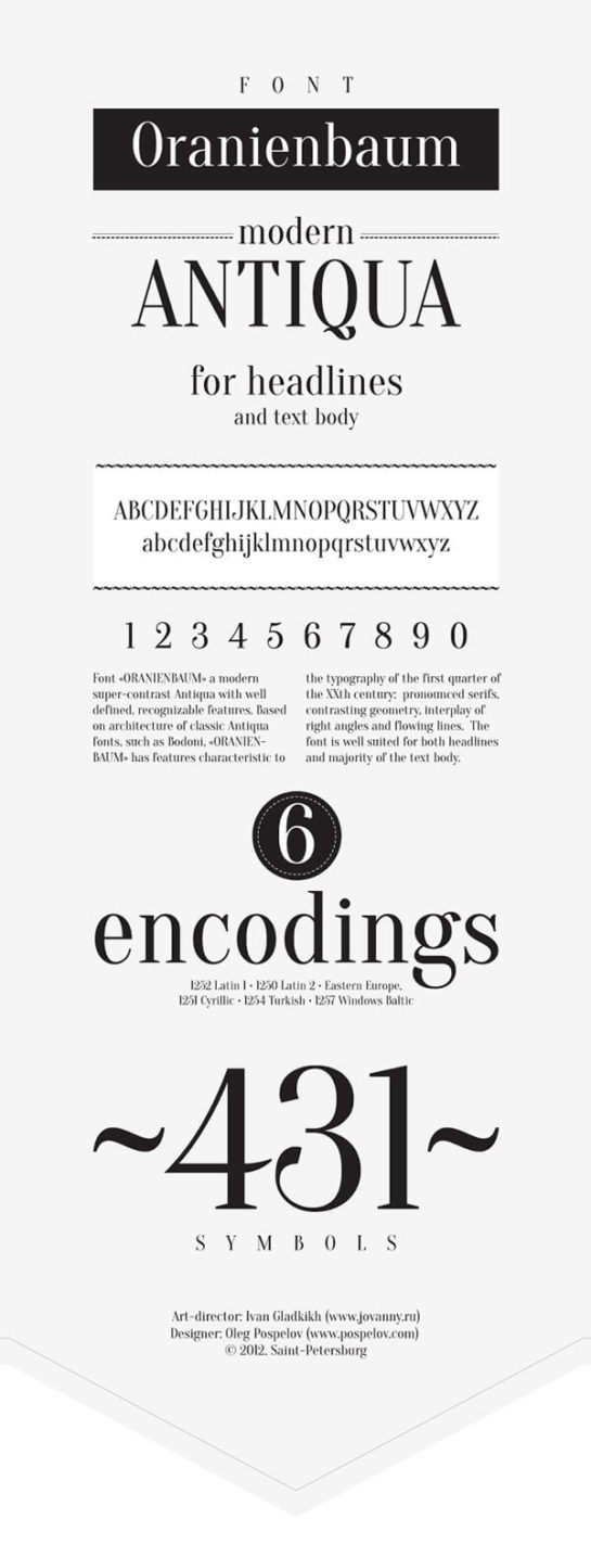 25 Professional Fonts for Graphic & Web Designers to Download for FREE ...